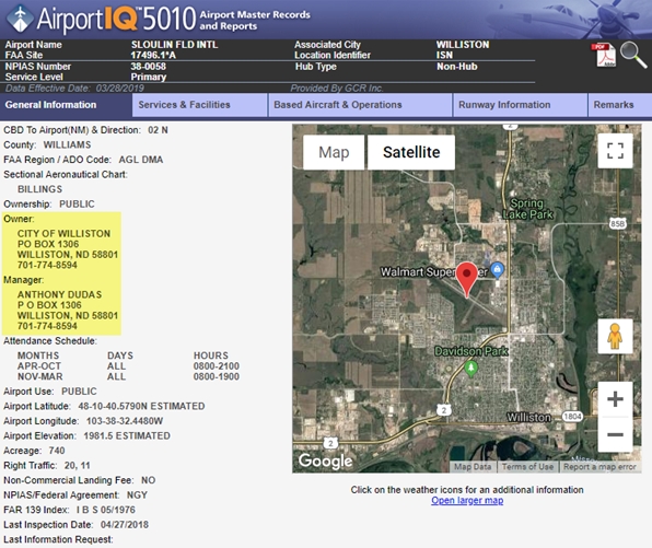 National Based Aircraft Inventory - FAQ